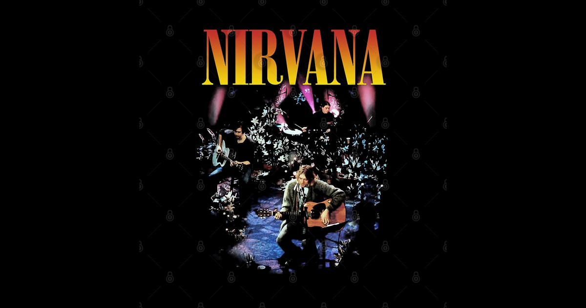 nirvana - Nirvana - Sticker | TeePublic