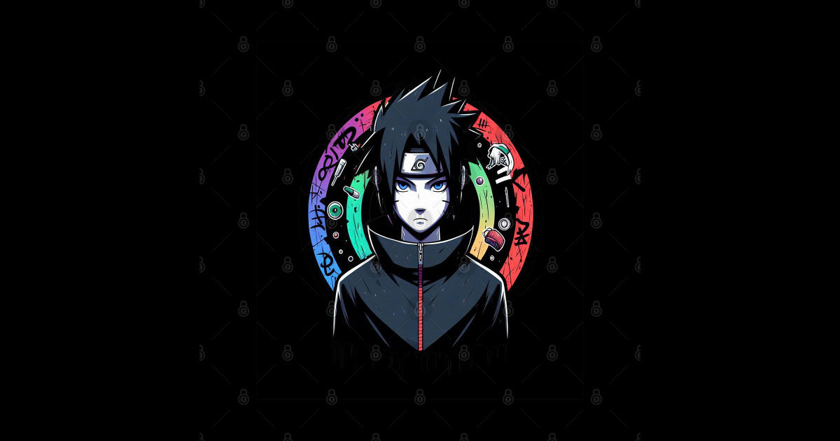 Sasuke Uchiha - Sasuke Uchiha - Sticker | TeePublic