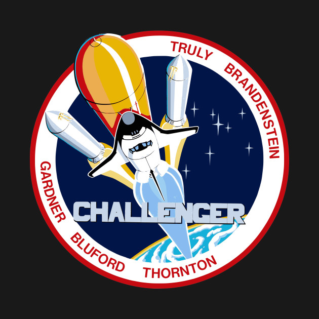 Vintage NASA Challenger Logo - Nasa - T-Shirt | TeePublic