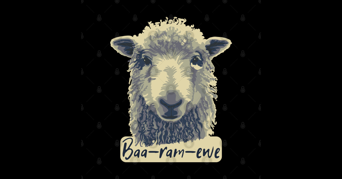 Baa-Ram-Ewe Sheep - Sheep - Tapestry | TeePublic