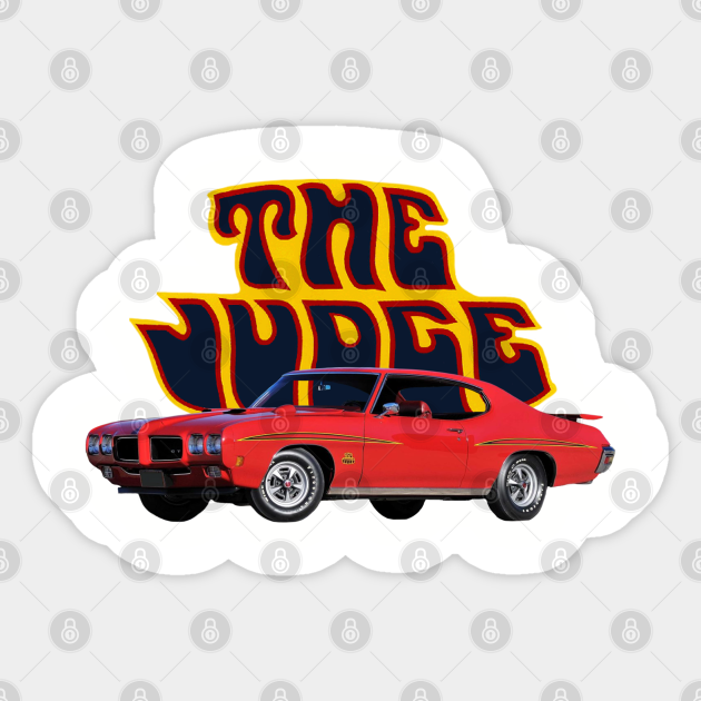 1970 Pontiac GTO Judge - Pontiac Gto Judge - Sticker | TeePublic