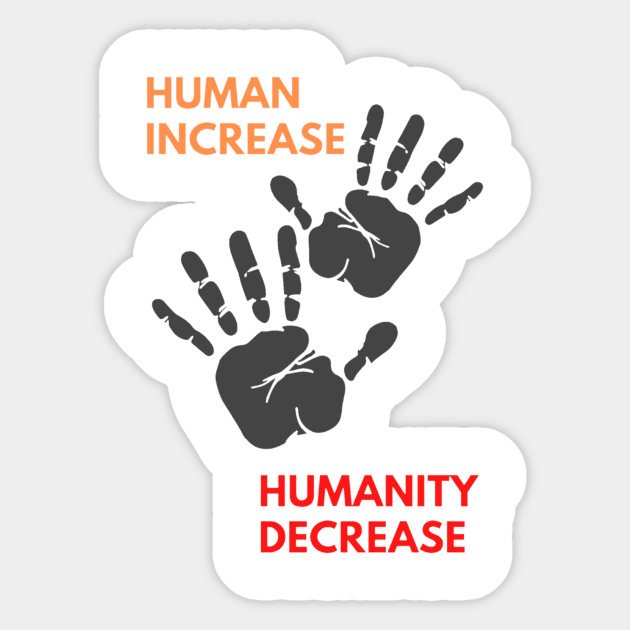 Human Rights - Humanity - Sticker | TeePublic
