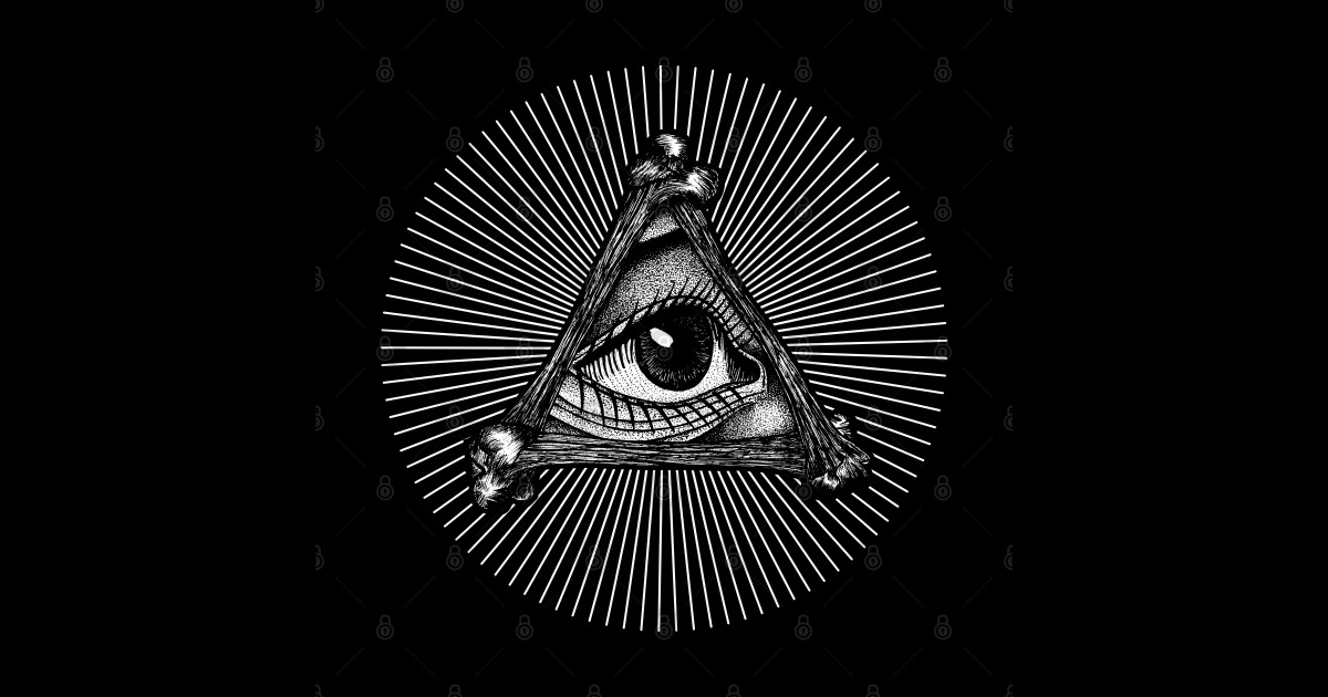 Illuminati Bone Pyramid - Illuminati - Posters and Art Prints | TeePublic