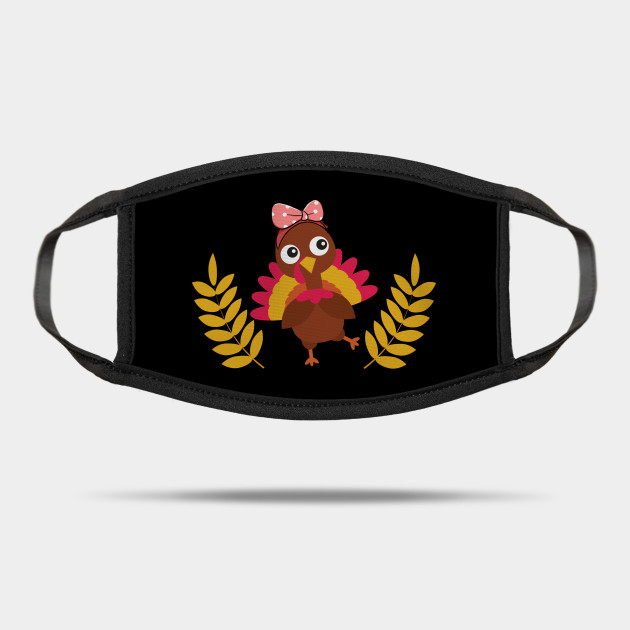 Thanksgiving Cute Turkey - Thanksgiving Turkey - Mask sold by Just ...