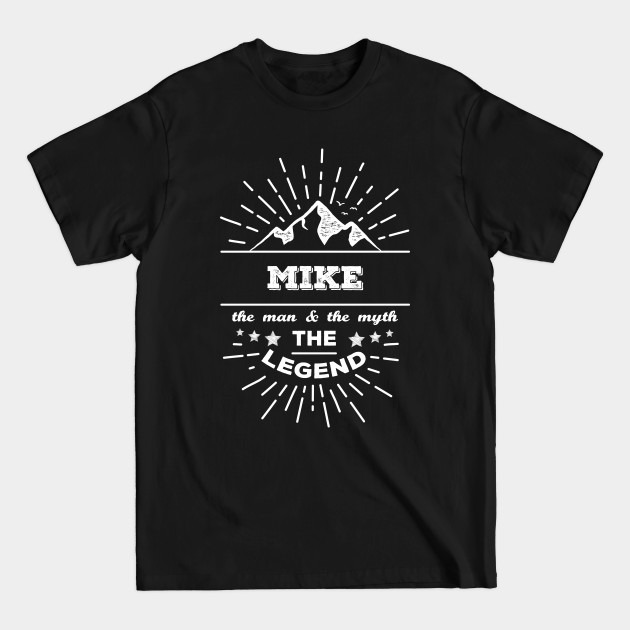 Mike name - Mike - T-Shirt sold by Dan Morgan | SKU 2276098 | Printerval