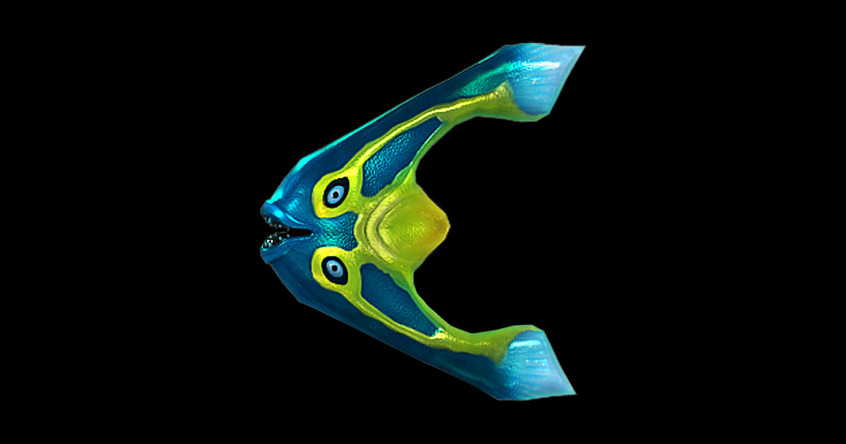 Boomerang Fish - Subnautica - Baseball T-Shirt | TeePublic