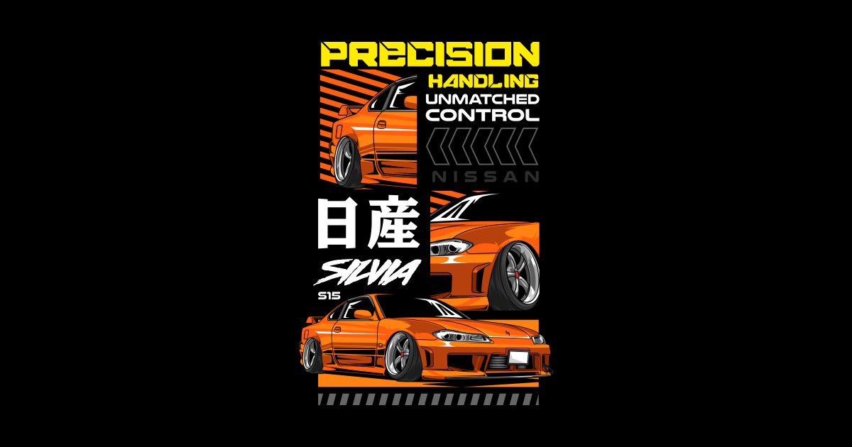 Silvia S15 JDM Car - Silvia S15 Jdm Car - Posters and Art Prints ...