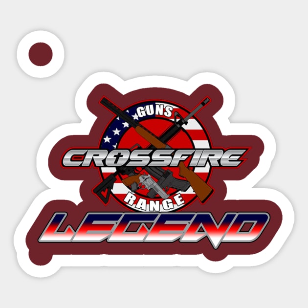 CrossFire Gun Legend - Dngrwist - Sticker | TeePublic