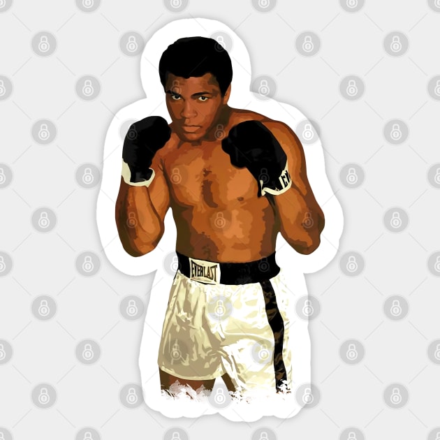 muhammad ali stencil