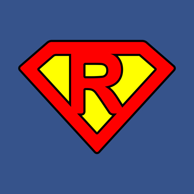 Letter R In Superman Logo