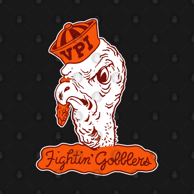 VPI Fightin Gobblers - Virginia Tech Hokies - T-Shirt | TeePublic