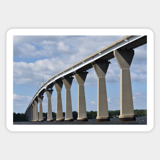 Thomas Johnson Bridge - Bridge - Sticker | TeePublic
