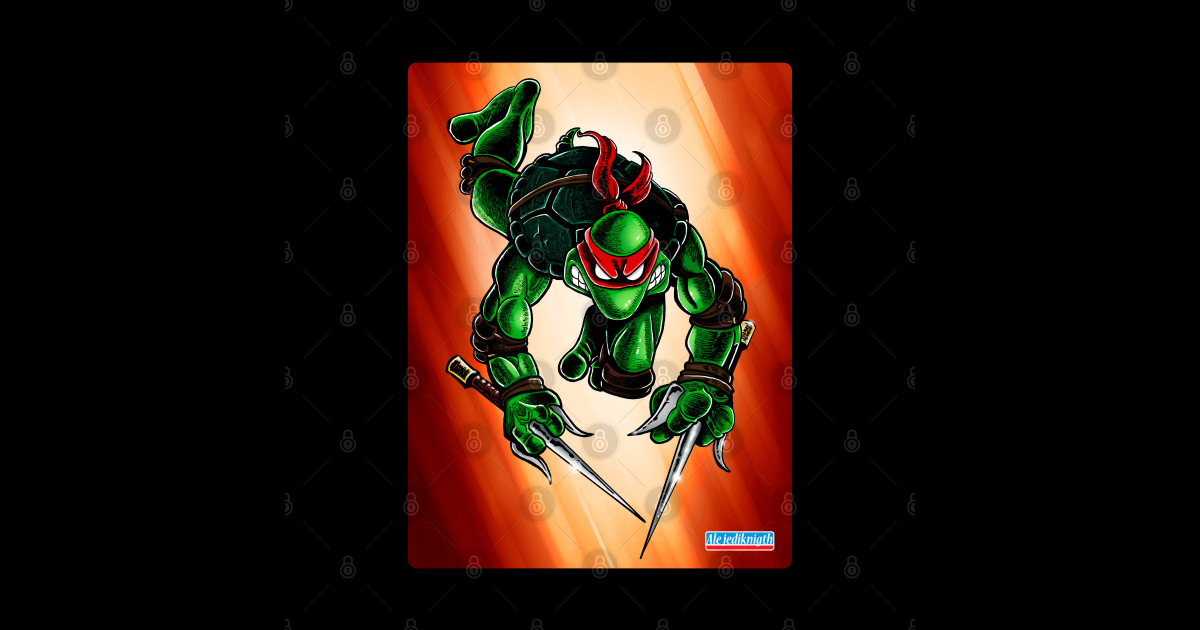 Raphael TMNT - Teenage Mutant Ninja Turtes - Sticker | TeePublic