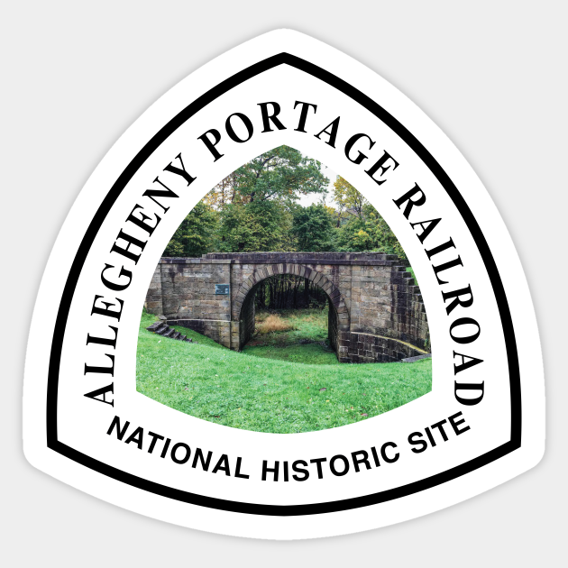 Allegheny Portage Railroad National Historic Site trail marker ...