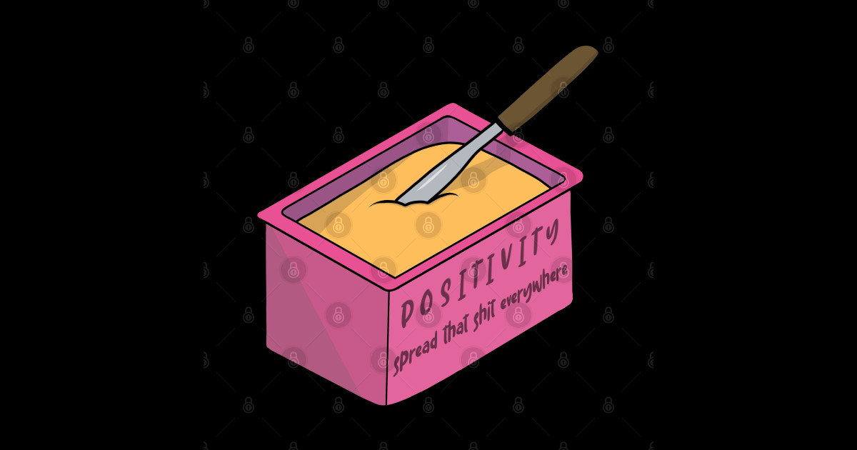 Spread Positivity - Positivity - Sticker | TeePublic