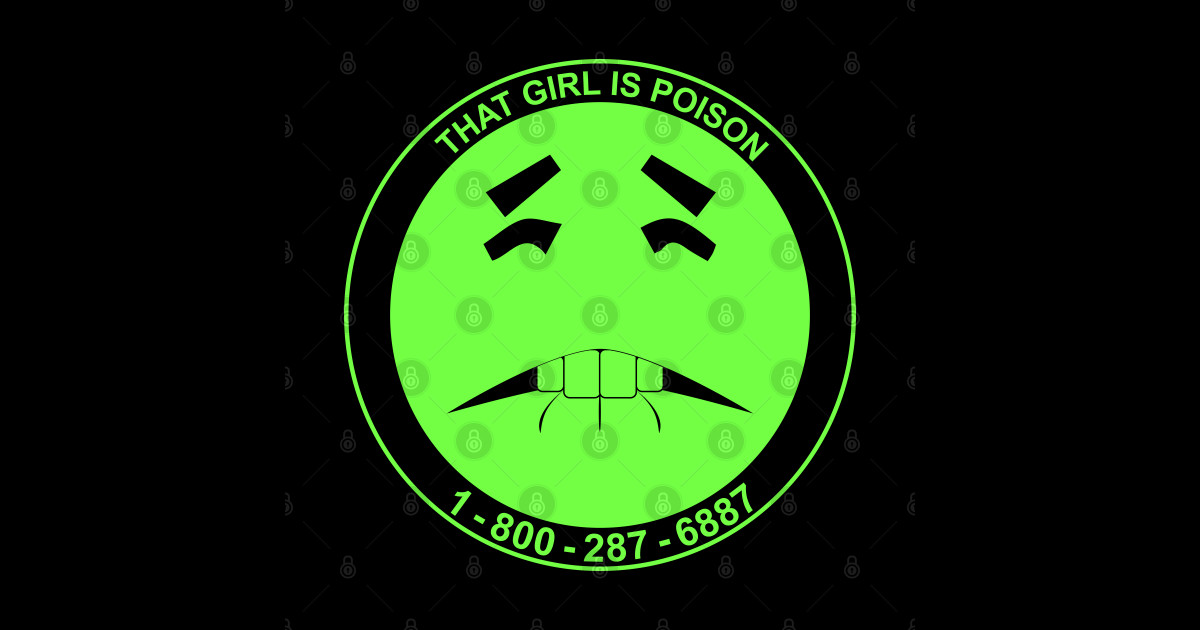 Poison Control - Mr Yuk - Sticker | TeePublic