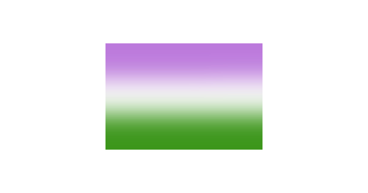 Genderqueer Pride Flag Gradient - Flag - T-Shirt | TeePublic