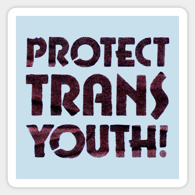 Protect Trans Youth! - Trans Rights - Sticker | TeePublic