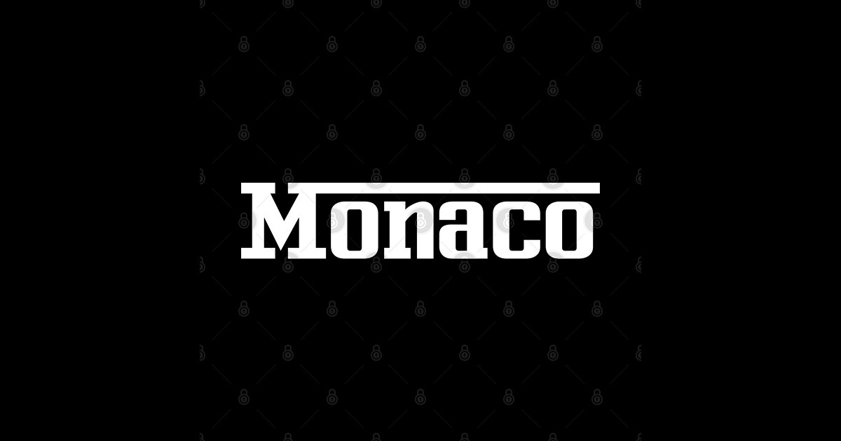Monaco - Monaco - Sticker | TeePublic