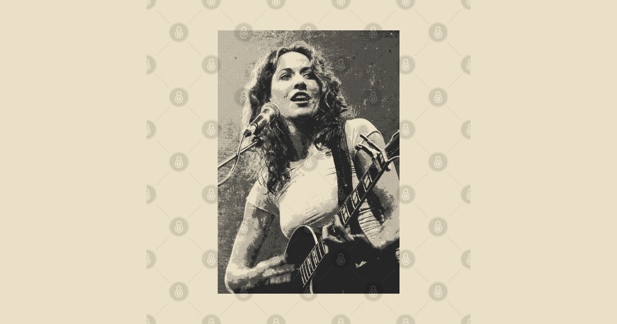 Sheryl Crow || Vintage Halftone Style || Fan Art Design| - Sheryl Crow ...