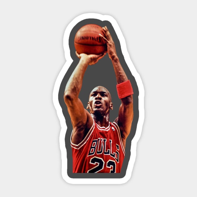 Michael Jordan - Basketball - Sticker | TeePublic