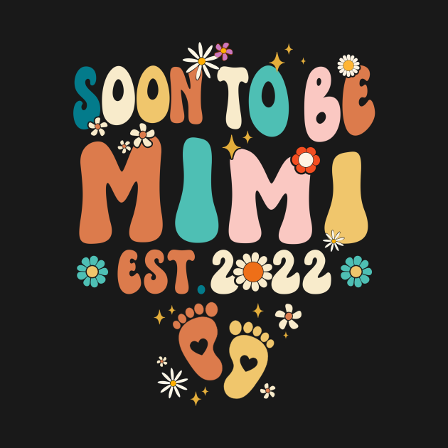 Soon To Be Mimi Est 2023 Groovy Mimi Pregnancy Announcement Soon To