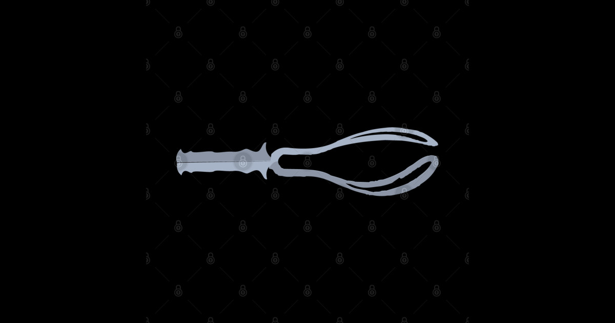 Simpson Forceps - Antique Surgical Tools - Sticker | TeePublic