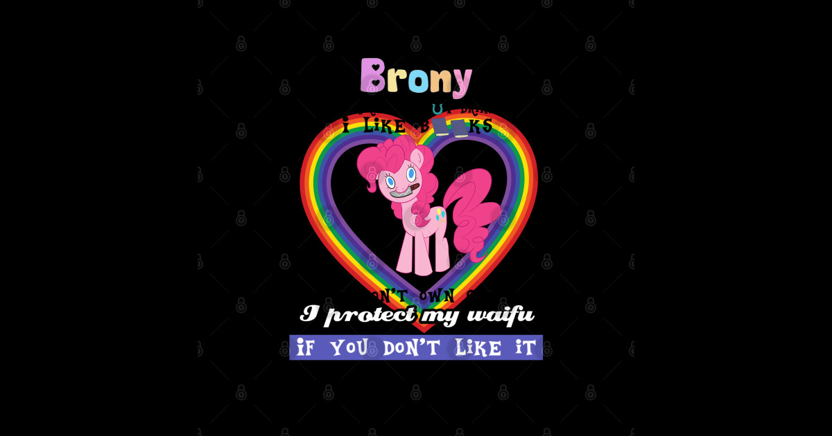 I'm a Brony! - Brony - Sticker | TeePublic