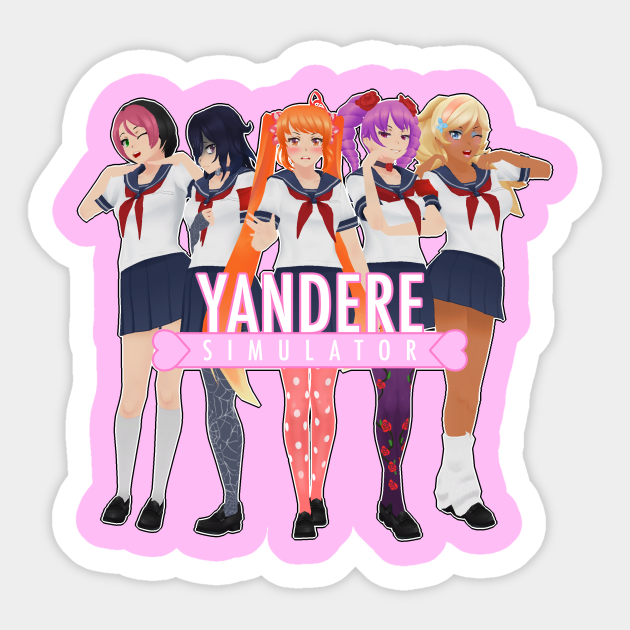 Rivals Yandere Simulator - Yandere - Sticker | TeePublic