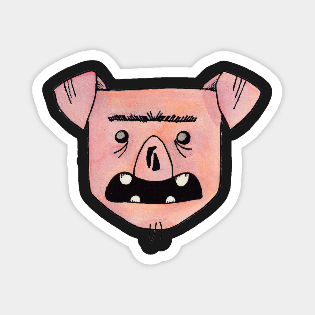 Don't Starve Pig Fanart - Dont Starve - Magnet | TeePublic