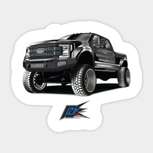Ford F250 Lifted Truck Stickers for Sale | TeePublic