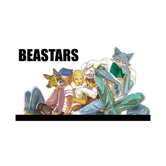 Beastars Legoshi, Jack and Dormitory Friends Spread - Beastars Legoshi ...