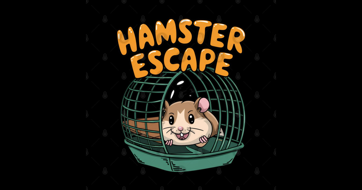 Cute Hamster Humor for Rodent and Pet Lovers - Hamster Lover - Sticker ...