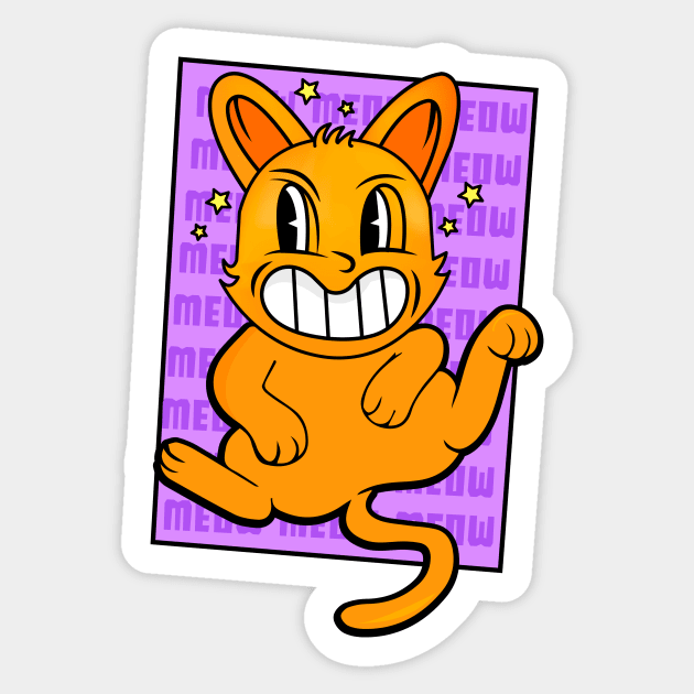 Cool Cat - Cats - Sticker | TeePublic