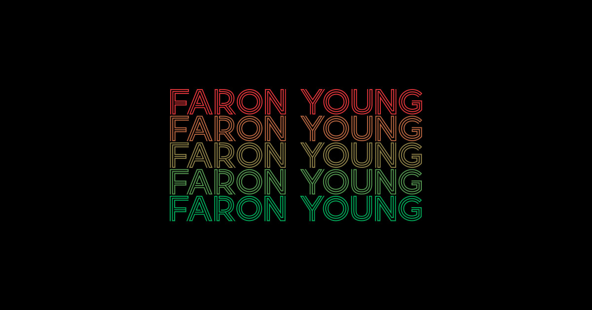arjunthemaniac, Faron Young - Faron Young - Sticker | TeePublic