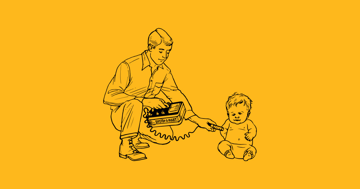 Atomic Baby Geiger Counter Radioactive Fallout Test - Fallout - T-Shirt ...