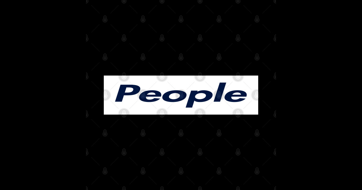 SUPER PEOPLE LOGO - People - Sticker | TeePublic