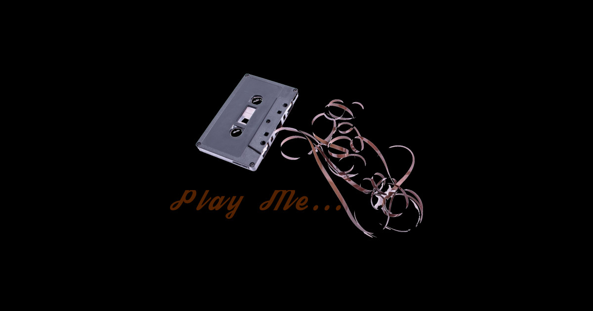 Play Me! - Cassette - Sticker | TeePublic