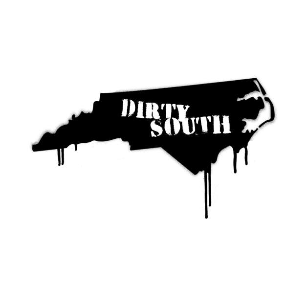 Dirty South - North Carolina - T-Shirt | TeePublic