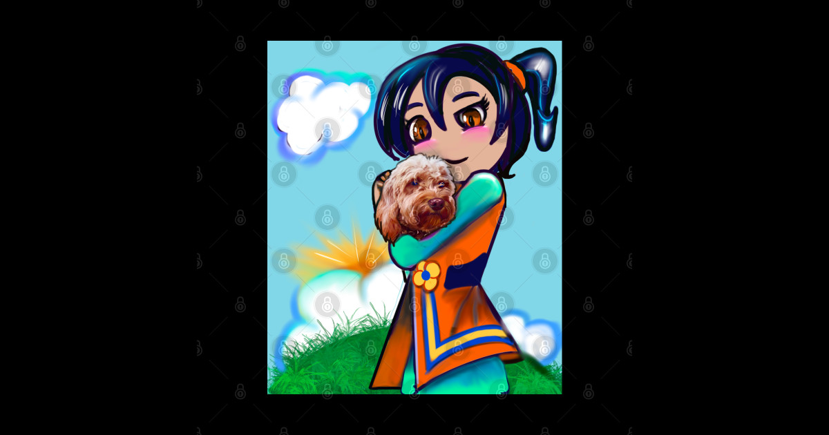 Girl and her dog, Cavapoo puppy dog, cute Cavoodle, Cavapoo, Cavalier ...