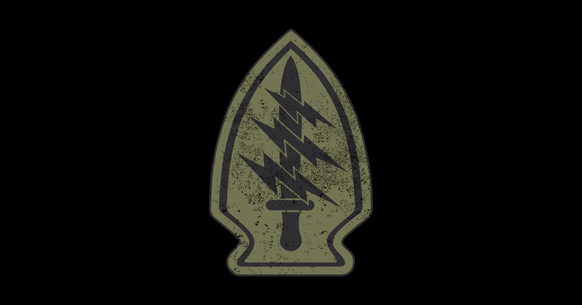 1st Special Forces Command (Airborne) (distressed) - Us Army Special ...