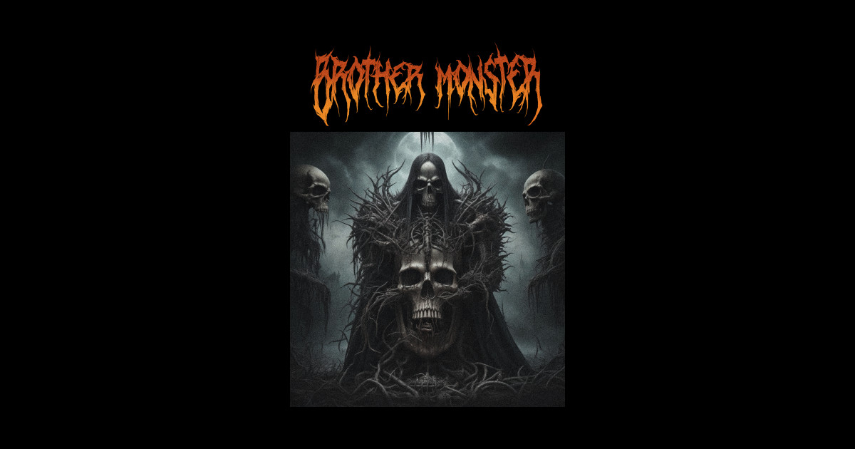 Brother Monster Series - Metal - Sticker | TeePublic