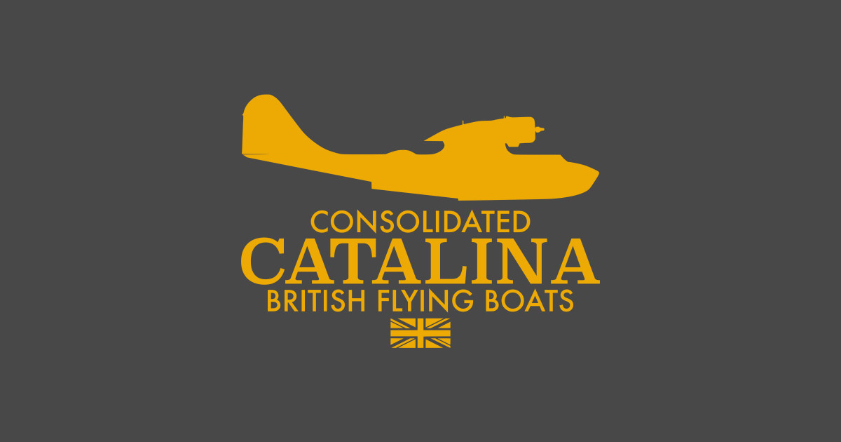 PBY Catalina (small logo) - Consolidated Pby Catalina - T-Shirt | TeePublic