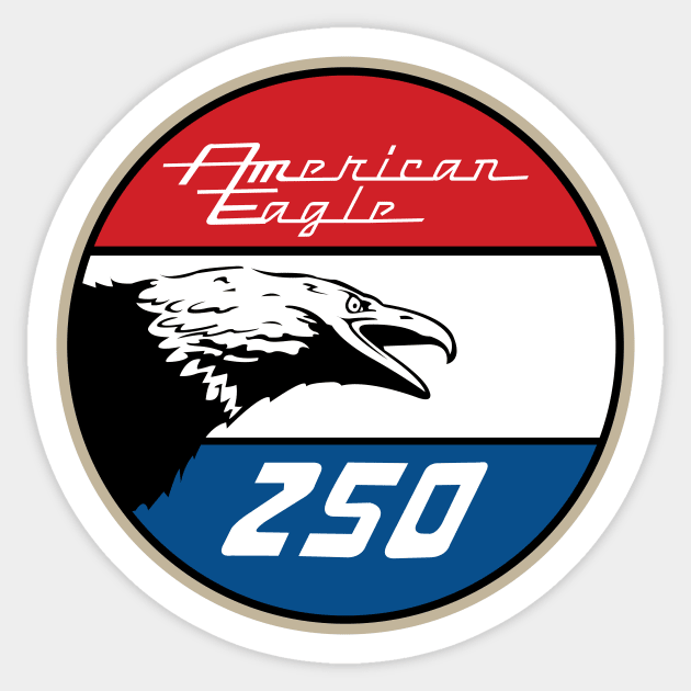 American Eagle Motorcycles - Vintage - Sticker | TeePublic