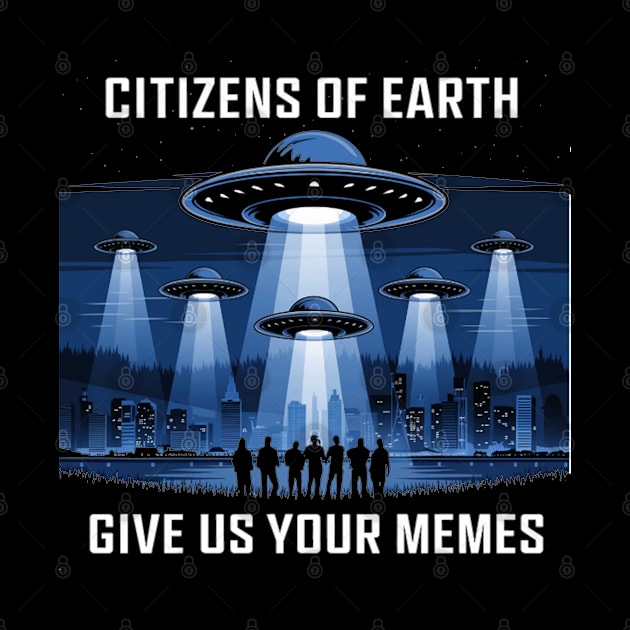 Alien Invasion: The Meme Harvest - Citizens Of Earth - Tapestry | TeePublic
