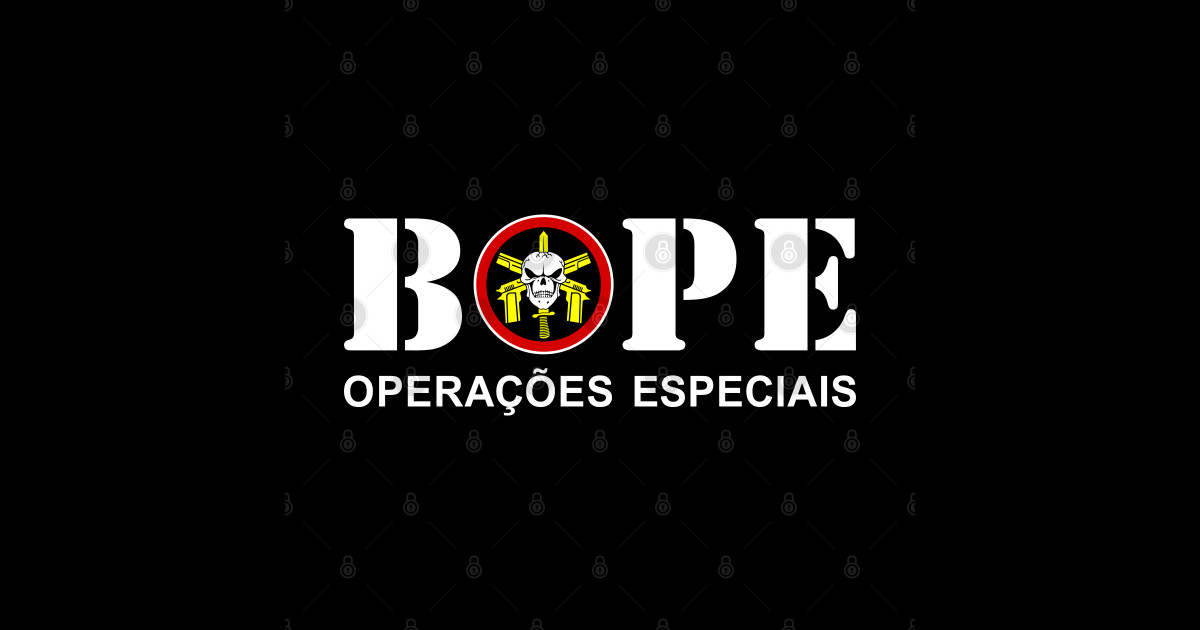 Mod.23 BOPE Batallon Ops - Bope Batallon Ops - Sticker | TeePublic