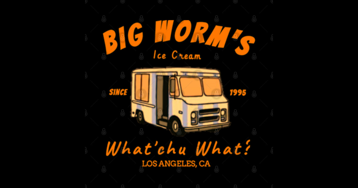 Big worm's ice cream wahtcu want los angeles ca - Big Worm - Sticker ...
