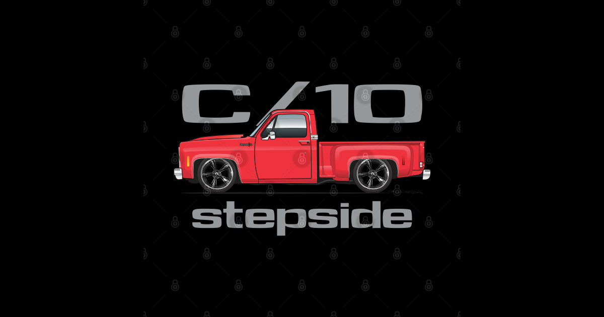 C10 Stepside - C10 Stepside - Sticker | TeePublic