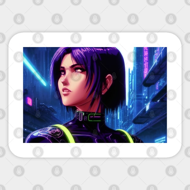 Shiho Kikuchi - Beautiful Woman - Sticker | TeePublic