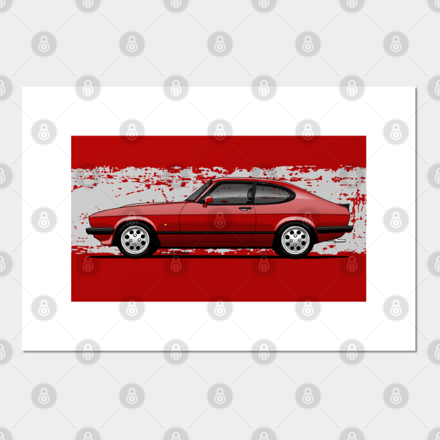 The coolest coupe ever! - Ford Capri - Posters and Art Prints | TeePublic